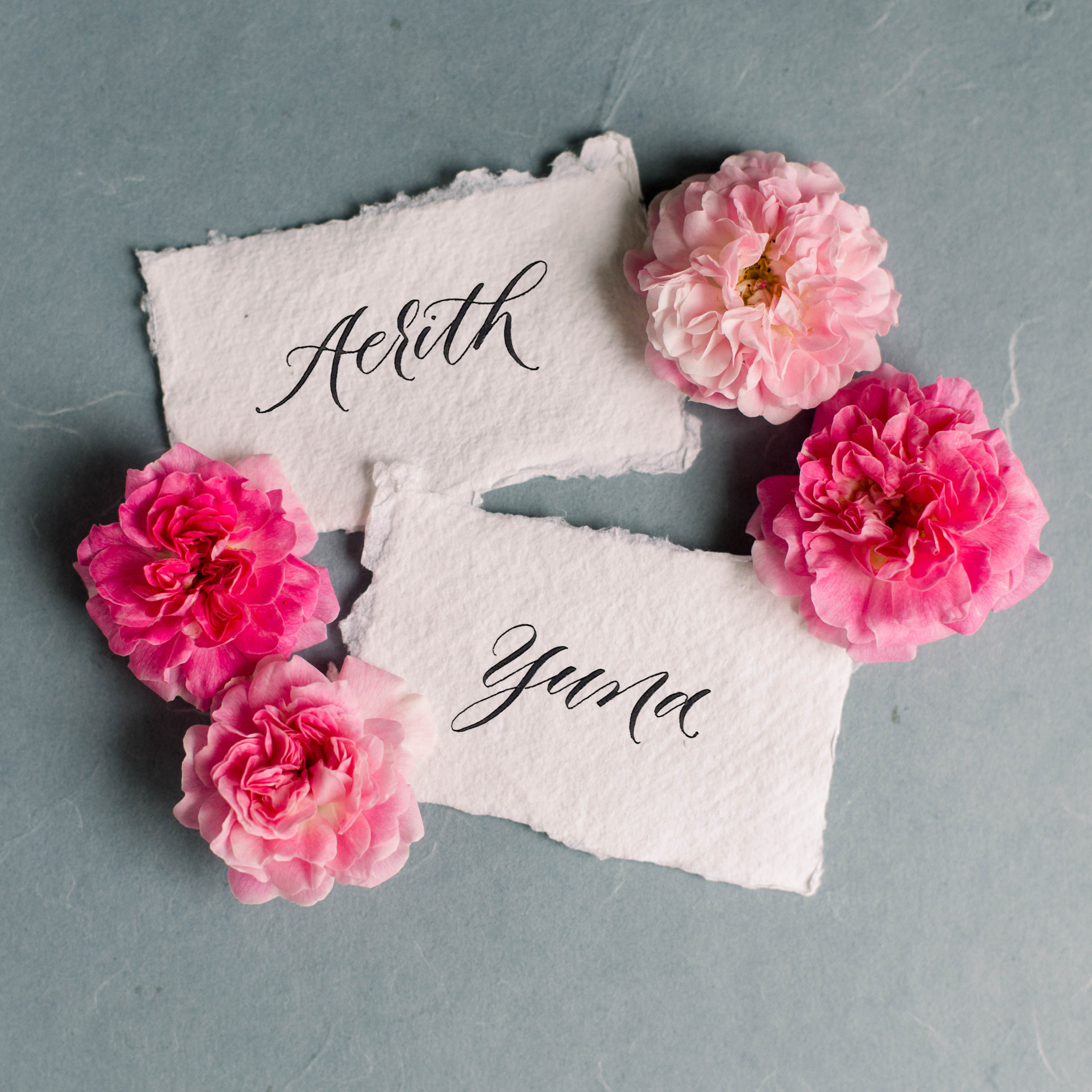 Wispy Letters - Calligraphy Portfolio